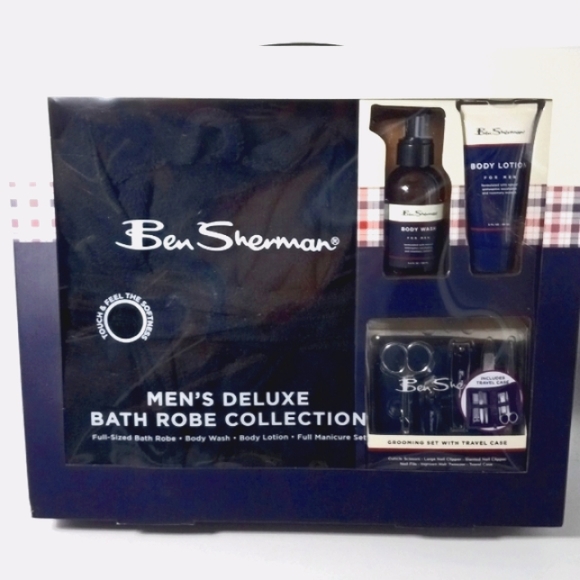 Ben Sherman | Grooming | Bath Robe Collection With Grooming Set Body ...